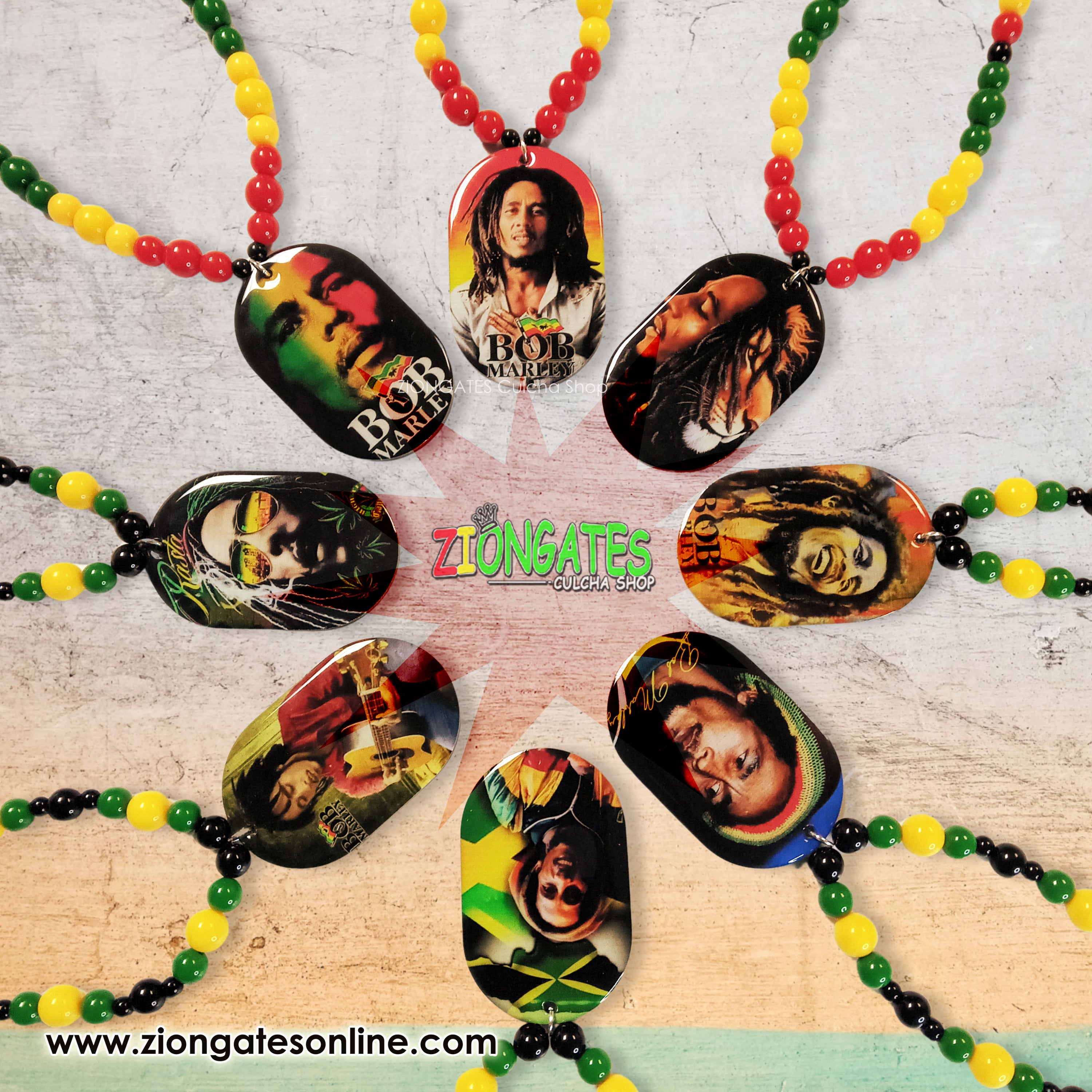 Rastafarian Crowns, Dread Hats, Necklaces, ZIONGATES Culcha Shop