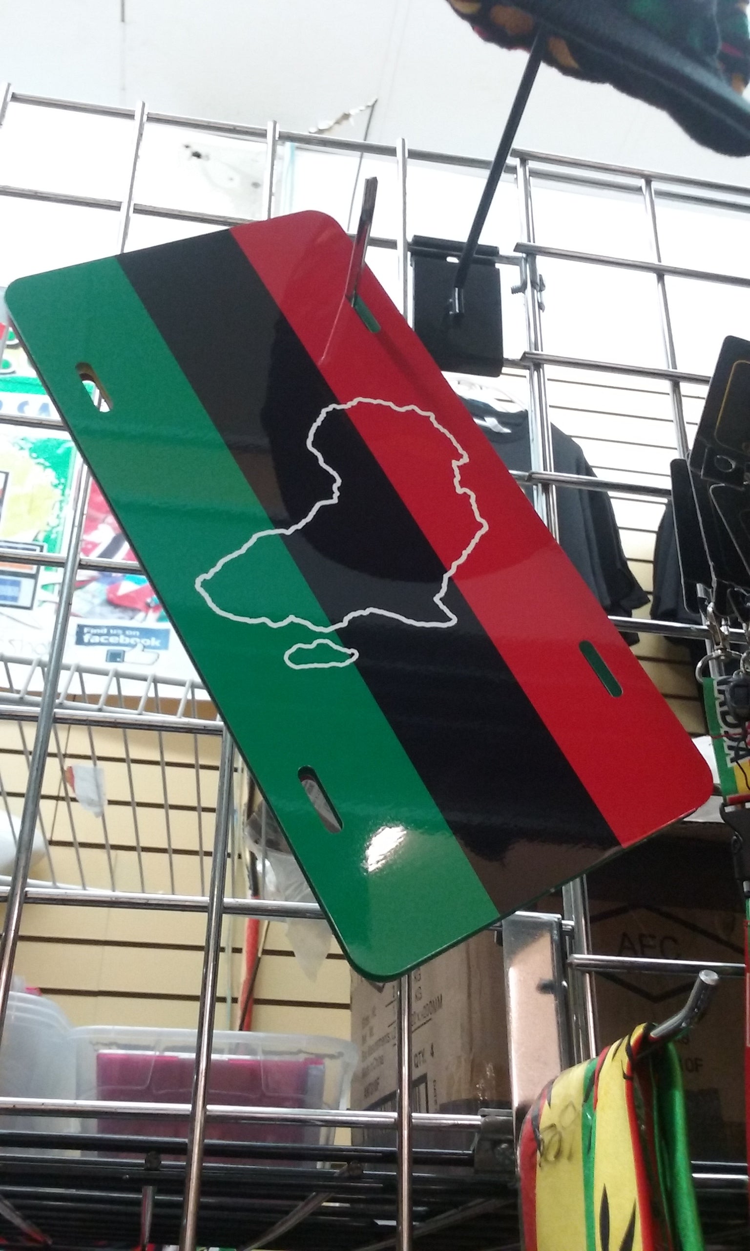 caribbean car flags, license plates & head rest covers – ZIONGATES ...