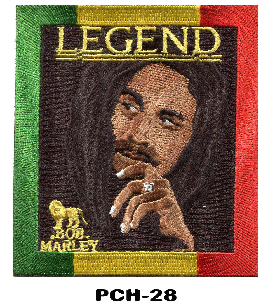 Bob Marley iron on Patches - Reggae - Rasta – ZIONGATES Culcha Shop